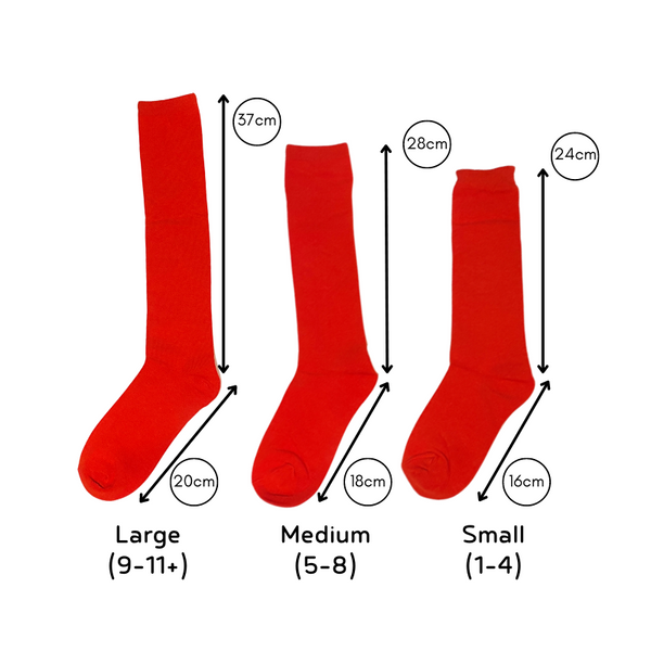 Bright Long Socks for Sports Day & Costume Dress Up | Sports Day Essentials